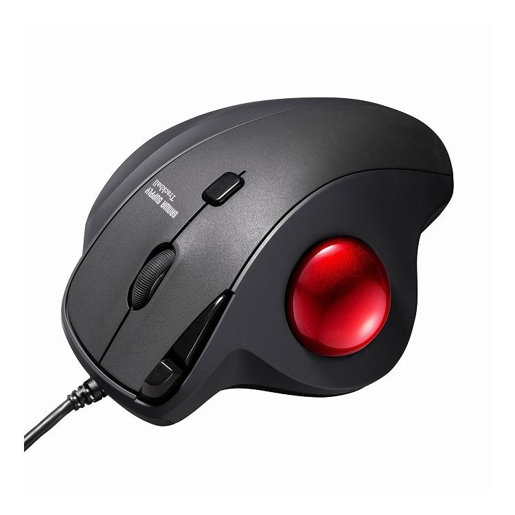 【商品説明】■指でボールを転がしてカーソルを操作する、トラックボールです。■力まずリラックスした状態で使用できる、親指操作タイプです。■手のひらを軽く添えるだけでフィットするエルゴノミクス形状です。■親指で動かすのにちょうど良い34mm中型...