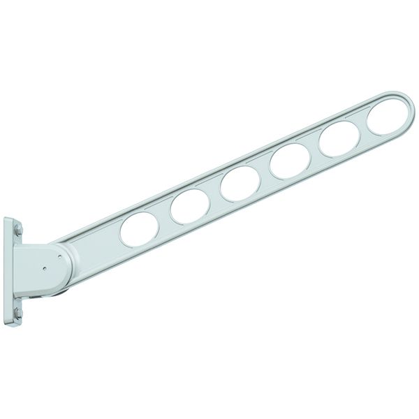 【商品詳細】4段活用（上20°使用−水平使用−下20°使用−下40°使用）+アーム下折れができる窓壁用物干金物。長さ ： 650mm　材質アルミダイカスト【送料について】北海道、沖縄、離島は送料を頂きます。