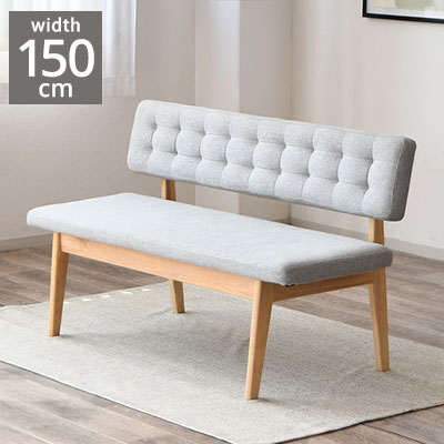 商品サイズ:130×59×74cm素材:ファブリック ラバー材重量:18kg生産国:ベトナム特徴:・チェア単品での販売・2人掛けチェア・優しい風合い・肌触りが特徴で、幅広いお部屋に合わせやすいファブリック生地・座面サイズは2人で使うのにちょ...