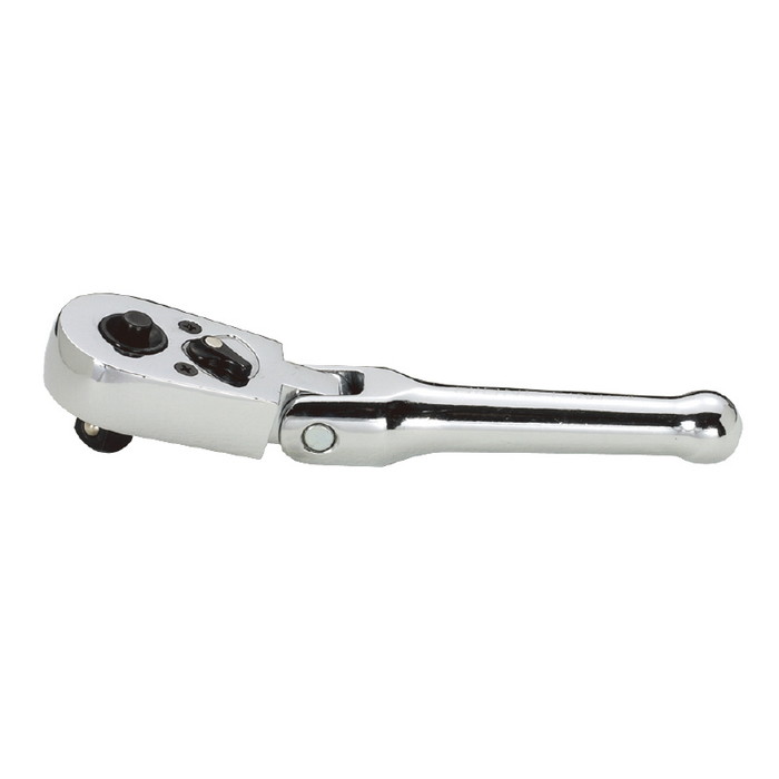 【商品詳細】●差込角(”SQ)：3/8●ヘッド厚み(A；mm)：15●ヘッド幅(B；mm)：33●ヘッド厚み(C；mm)：31●ヘッド長(E；mm)：52●全長(L；mm)：140●狭い場所での作業に最適なショートタイプのラチェットハンドル...