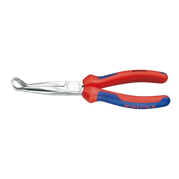 【商品詳細】●ヘッド仕上げ：クロームメッキ●ハンドル仕様：コンフォート●スタイル：半丸口●網目すじ入りのつかみ面●口先の長さ(mm)：73●ジョイント部の幅(mm)：17.5●ジョイント部の厚さ(mm)：9.5●口先先端の厚さ(mm)：2....
