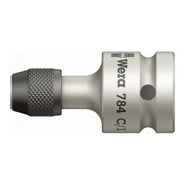 【商品説明】●クイックリリースチャック付き●ボールロック付き【スペック】●サイズ(mm)：L50×W25×H25●重量(g)：73●六角部差込(inch)：1/4●四角部差込(inch)：1/2※メーカーの都合によりパッケージ、内容等が変更...