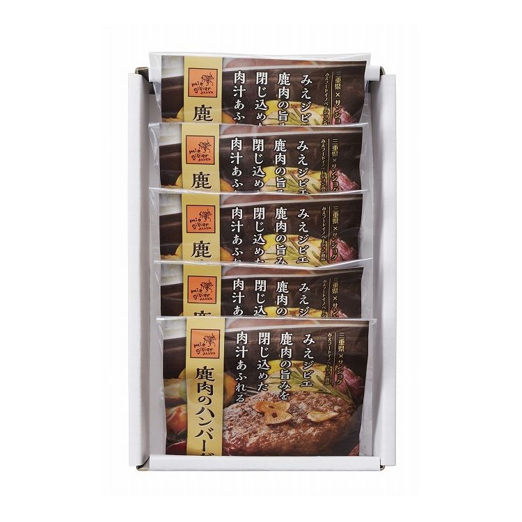 【商品詳細】ヨーロッパではジビエ肉の中でも高級食材として扱われており、栄養価が高く、高タンパクで低カロリー、さらに鉄分やミネラルを多く含んでおり、近年注目度がアップしています。みえジビエハンバーグはふわっとした食感で、肉全体はとてもジューシ...