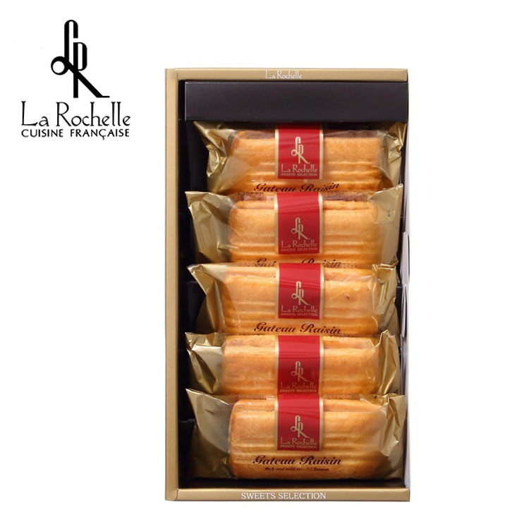 【商品詳細】ガトーレーズンのサブレ生地はバターの配合を増やして　より旨みあるクッキー生地に仕上げております。　又、ラム酒にじっくりと漬け込んだレーズンの強い果汁と口溶けの良いクリームに調和しております。大きさも一回り大きくしたプレミアムなレ...