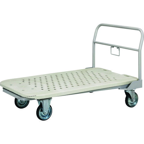 【商品詳細】●大型でありながら軽量で剛性に優れた大型ネスティング台車です。●鉄＋木製の台車と比較して45％の軽量化を実現しました。●200φキャスターの採用のためスムーズに移動ができます。●均等荷重(kg)：1000●色：Aグレー●長さ(m...