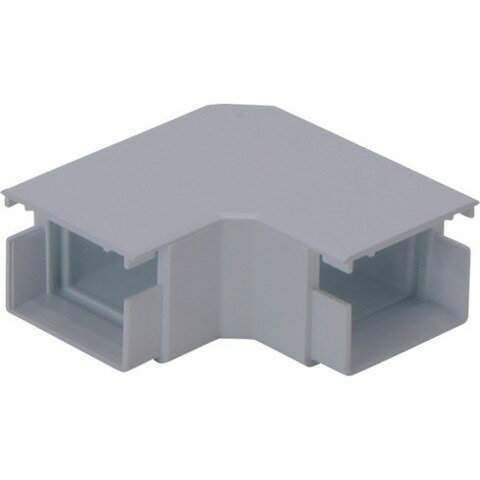 【商品詳細】●平面での直角接続に使用します。●本体を接続する際、エムケーダクトのカバーを0〜2号は10mm、4号は13mm切断してください。●色：グレー●適合本体：MD3号●サイズ(mm)W：80●サイズ(mm)H：60●サイズ(mm)L：...