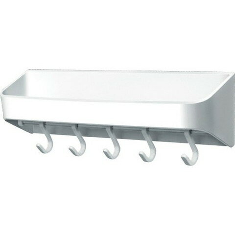 【商品詳細】●マグネットなので取り付け簡単で、用途に合わせて自在に位置変更できます。●幅(mm)：304●奥行(mm)：66●高さ(mm)：98●色：ホワイト●304材質／仕上●本体・フック：ABS●バー：ステンレス鋼JANコード 4974...