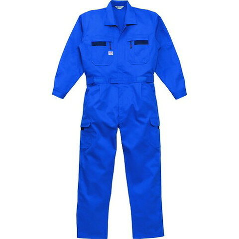 【商品詳細】●ストライプ柄のつなぎ服です。●胸ポケットには通常タイプと、ペンなどを入れるのに便利なミニタイプが付いています。●腰部にはウエストサイズを調節できる大型マジックテープ付きです。●背面にはノーフォークを採用し、腕の引きつりを軽減し...