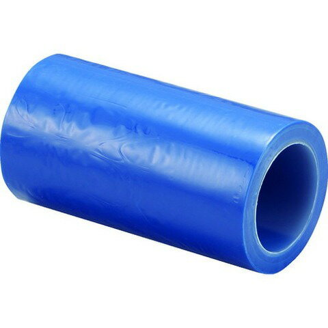 【商品詳細】●フィルムにはポリエチレンフィルムを使用し、芯にはプラスティックコアを採用しているので発塵を極力抑えています。●クリーンルームの清掃や精密作業などに。●色：ブルー●幅(mm)：101.6(4インチ)●長さ(m)：18●適合機種：...