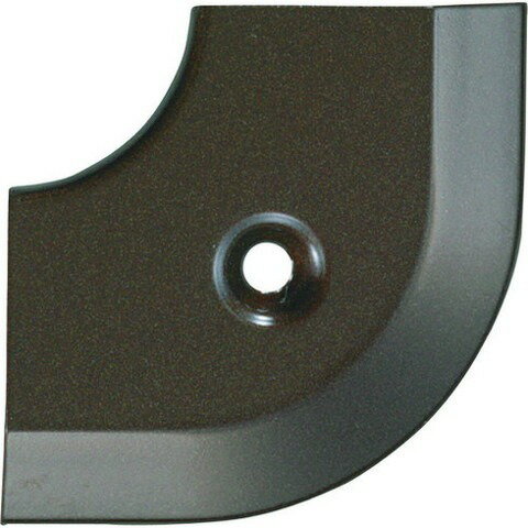 【商品詳細】●床材施工後に床材の上から取り付ける押え金物の定番です。●2〜3mm厚の塩ビタイルや長尺塩ビシートの端部押えに。●色：ブロンズ●縦(mm)：43●横(mm)：43●タイプ：出隅●25mm幅用材質／仕上●アルミ(A6063S T5...