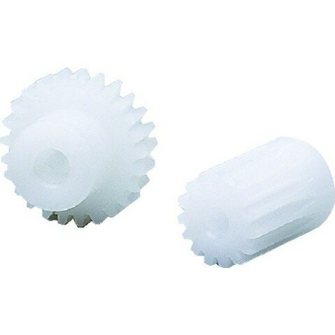 【商品詳細】●小型精密歯車です。●一般産業機械、医療機器、食品機械に使用。●モジュール：0.5●歯数：100●形状：B1●基準円直径(mm)：φ50●歯幅(mm)：3●穴径(mm)：φ5●歯先円直径：φ51●全長(mm)：8●ハブ外径：φ1...