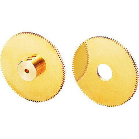 【商品詳細】●小型精密歯車です。●一般産業機械、医療機器、食品機械に使用。●モジュール：0.5●歯数：100●形状：B2●基準円直径(mm)：φ50●歯幅(mm)：2●穴径(mm)：φ3●歯先円直径：φ51●全長(mm)：9.5●歯先円直径...