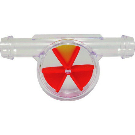 【商品スペック】特長●羽根部分は赤色と黄色の2色にすることで視認性を向上させています。●幅広いチューブサイズに合うよう、3つのサイズをラインアップしています。●従来品と比べて性能はアップしつつも、コストダウンに成功しました。●流体の流れを確...