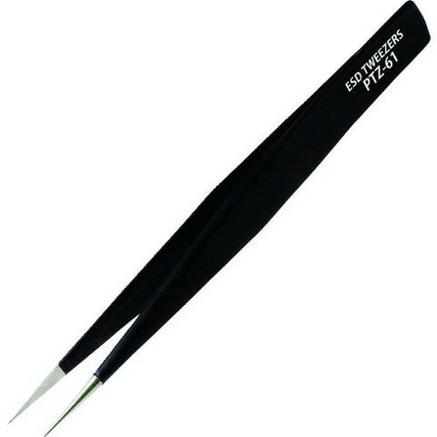 【商品詳細】●先端は高精度精密仕上げで、耐久性に優れています。●材質は非磁性、耐食性、耐酸性に優れたステンレスです。●グリップ部はすべりにくい梨地加工です。●静電気障害にデリケートな電子部品、プラスチックの取り扱いに。●全長(mm)：125...