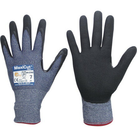 【商品スペック】特長●特許取得のマイクロ発泡ニトリルコーティングは熱とムレを360°全方向から放出して、手の温度を最適に保ち生産性の高い作業が行えます。●マキシカット・ウルトラは、従来のマキシカットの耐切創性に薄さ・快適性・耐久性をさらに高...