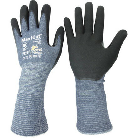 【商品スペック】特長●特許取得のマイクロ発泡ニトリルコーティングは熱とムレを360°全方向から放出して、手の温度を最適に保ち生産性の高い作業が行えます。●マキシカット・ウルトラは、従来のマキシカットの耐切創性に薄さ・快適性・耐久性をさらに高...