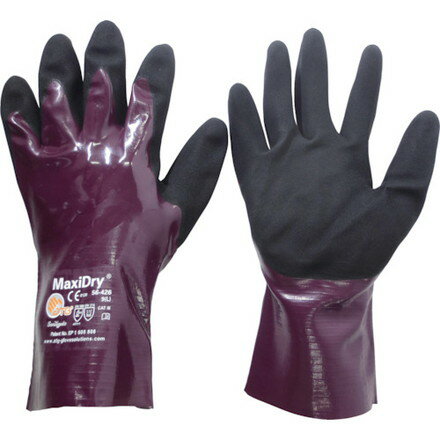 【商品スペック】特長●ハイグレードニトリルコーティングよる優れた耐水・耐油機能に加え、指先感覚にも優れた手袋です。●高い伸縮性のある手首部が手にぴったり沿って保持し、手袋が手からずれるのを防ぎます。●マイクロカップ・ノンスリップグリップ加工...