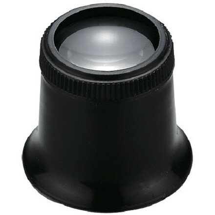 【商品スペック】特長●倍率：4倍。リーズナブルな価格です。大体のピントの合う距離：3-5cm[個人差があります]用途仕様●倍率(倍)：4●レンズサイズ：23ミリ本体寸法：32×31×31ミリ仕様2●池田レンズ時計見／時計用ルーペ4倍［キズミ...