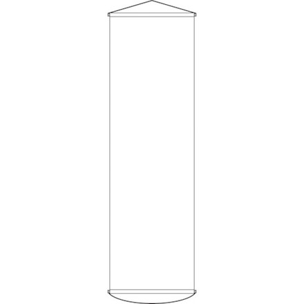 【商品スペック】特長●ナイロンターポリン製で強度があり雨や風に強いため、屋外でも使用することができます。●オリジナル品の制作が可能な、無地タイプの垂れ幕です。用途●当該情報の明示、啓発に。仕様●表示内容：白無地タイプ●取付仕様：吊り下げタイ...