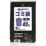 特長●お求めやすい10枚入のゴミ袋です。仕様●厚さ(mm)：0.025●容量(L)：45●色：黒●規格：45L●厚：0．025mm●手触り：ツルツルタイプ仕様2●ゴミ袋材質／仕上●低密度ポリエチレン原産国（名称）：インドネシア【代引きについ...
