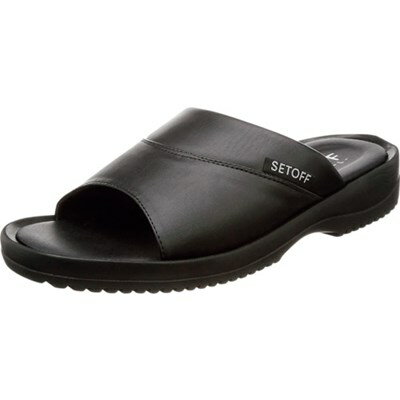 特長●日常からオフィス履きまで幅広いシーンで活躍する商品です。●片足重量約160gと軽量で履き心地の良いサンダルです。●軽量タイプの底にはかかと部分に滑り止めを装着しています。仕様●色：ブラック●サイズ(cm)：27.0材質／仕上●合成皮革...