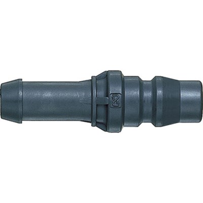 仕様●耐圧力(MPa)：1.5●最高使用圧力(MPa)：1.0●使用流体：空気、水●相手側ホースサイズ(インチ)：3/8仕様2●使用温度範囲：-20〜60℃●最高使用圧力：1.0MPa●適合ソケット：日東工器製ハイカプラシリーズ材質／仕上●...