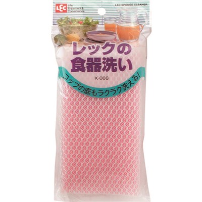 特長●泡立ち・水切れの良い食器洗いスポンジです。●ナイロンメッシュでスポンジを包んでいるので汚れ落ちが良く丈夫です。●薄手なので、コップの底もラクに洗えます。用途●食器、コップ用。仕様●縦(mm)：165●横(mm)：80●厚さ(mm)：2...