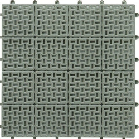 【商品詳細】●ジョイント式スノコです。●水まわりや通路に。●色：グレー●幅(mm)：300●長さ(mm)：300●厚さ(mm)：13サイズ(mm)：300×300材質／仕上●ポリエチレンJANコード 4903180132447【代引きについ...
