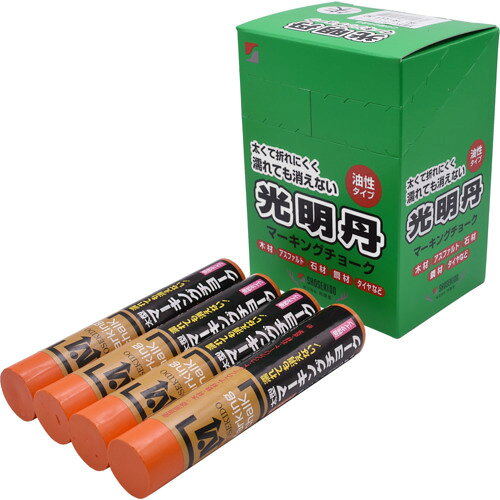 特長●太くて折れにくい材木チョークです。●石花マーキングチョークよりも色がつきやすく作っています。●冬の寒さにも耐えられる「マーキングチョーク」です。車内等の高温環境・低温環境にも強く温度の変化にも対応させました。用途●木材、道路表示、ブロ...