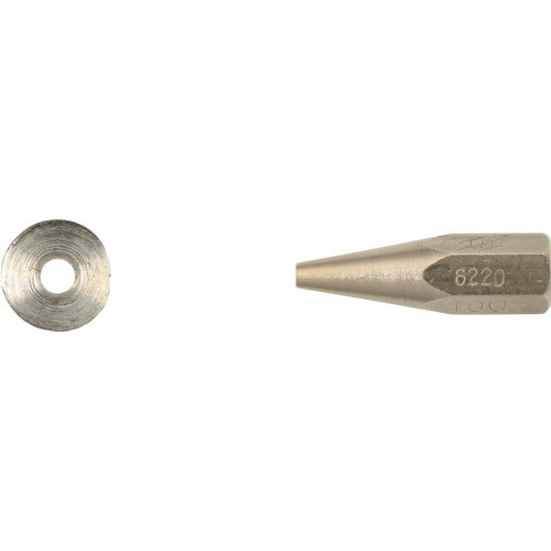 仕様●適合切断器：小形溶接器NZ、MZ●切断能力(mm)：極薄〜0.5●使用ガス：アセチレン●取付ネジ：W7.5-28●呼称：小溶アセチレン用火口●火口全長(mm)：35原産国：タイ【代引きについて】こちらの商品は、代引きでの出荷は受け付け...