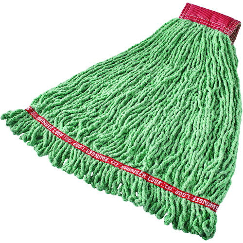 特長●4本のブレンドコットン糸と合成繊維を組み合わせたハイグレードモップヘッドです。●丈夫で繰り返し洗っても縮みにくいです。用途●水拭き・から拭き・ワックス掛けに。●モップ替糸。仕様●色：グリーン●シートサイズ(mm)：127●リサイクルコ...