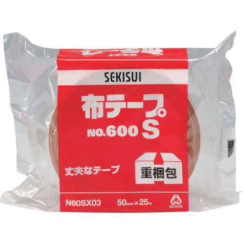特長●よりコストパフォーマンスを追及したスフ布ベースのテープです。用途●店頭販売、宅配用、引越梱包用。仕様●色：ダンボール●幅(mm)：50●長さ(m)：25●厚さ(mm)：0.260仕様2●基材：スフ●テープ厚み：0.260mm●粘着剤：...