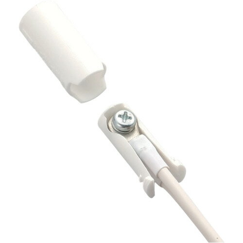 特長●ビニール巻不要です。用途●丸端子ねじ止め用絶縁キャップ仕様2●端子ねじM4AC/DC600V白色原産国：日本【代引きについて】こちらの商品は、代引きでの出荷は受け付けておりません。【送料について】北海道、沖縄、離島は送料を頂きます。