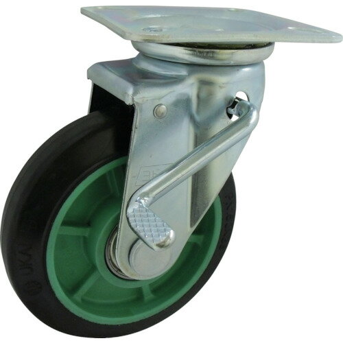 特長●ラジアルベアリングを使用しておりますので、回転がスムーズです。●樹脂製ホイルを使用しているため、軽量です。用途●運搬台車、機械の足回りに。仕様●許容荷重(daN)：68.6●許容荷重(kgf)：70●車輪径D(mm)：75●車輪幅(m...