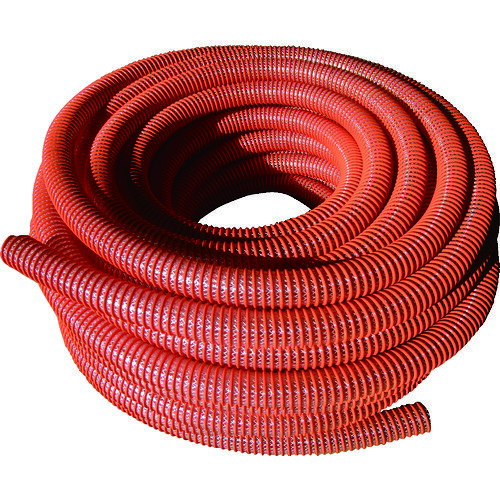 特長●補強糸入りで耐圧性能に優れたサクションホースです。●軟質部が透明で内部流体の確認ができます。●外面凹凸（内面平滑）で柔軟性に優れています。用途●デリバリー・サクション用。●農・漁業用吸送水、土木用吸送水などに。仕様●長さ(m)：20●...