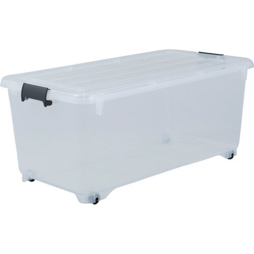 特長●押入れやクローゼットに●積み重ねて使える、フタ付き収納ボックス●移動に便利なコロ付き用途●衣替え時の衣類収納に仕様●色：クリア●外形寸法(mm)間口：400●外形寸法(mm)奥行：740●外形寸法(mm)高さ：310●有効内寸(mm)...