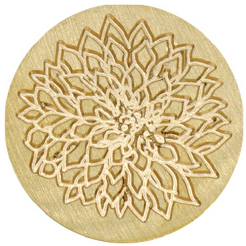 特長●真鍮製のシーリングスタンプです。●専用の取っ手ハンドルをつけて使用します。●シーリングスタンプ（ワックス）とは、専用ワックスを熱で溶かし、封筒などに垂らした上からスタンプを押して、封印するためのものです。●エレガントで、クラシックな印...