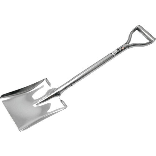 特長●丈夫でサビにくい、ステンレス製のショベルです。●先端が平らな角型形状のショベルで、すくったり、平らにならす作業に適しています。仕様●刃先形状：角形●刃先幅(mm)：175●刃先長(mm)：220●全長(mm)：800仕様2●重量(g)...
