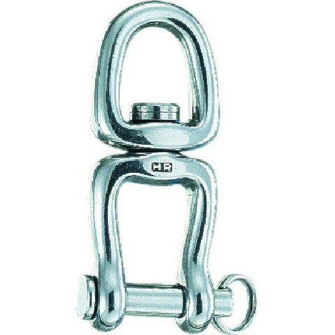 【商品詳細】●高強度で耐食性に優れたステンレス(SUS630 17.4PH)製で、非常に頑丈です。●スイベル式でロープやワイヤーのねじれやよじれを解消します。●チェーン、ロープ、ワイヤーなどの連結用として。●使用荷重(kN)：31.39●D...