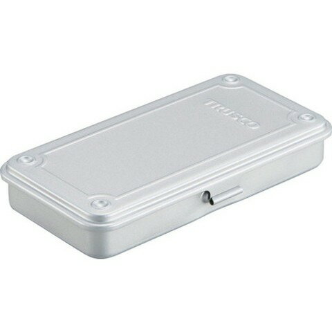 【商品詳細】●ハードな使用に耐える頑丈なプレス一体型です。●片開き構造です。●四隅に横滑り防止用凹凸が付いており積み重ねに便利です。●色：シルバー●外形寸法(mm)間口：203●外形寸法(mm)奥行：109●外形寸法(mm)高さ：35●有効...