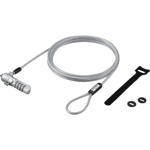 特長●NobleWedgeに対応した4桁ダイヤル式のセキュリティロックです。●鍵紛失の心配がない4桁ダイヤル式のセキュリティロックです。●ワイヤーの取り回しがしやすい360度回転機構・90度首振り機構です。●ワイヤーにキズ防止コーティングで...