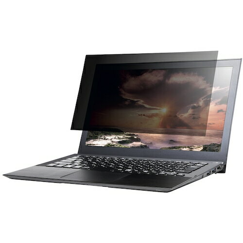 特長●周囲の視線を気にせずパソコン操作ができます●視野角度60度●表面硬度3H●選べる貼り方●タッチパネル対応仕様●適合画面サイズ(インチ)：12.5W●厚さ(mm)：0.39●サイズ(mm)縦：155.5●サイズ(mm)横：277.5●可...