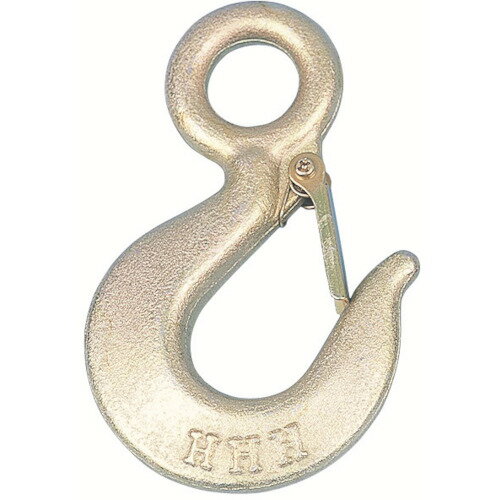 ●メッキ加工をしています。●ワイヤロープ、チェーン等の先端金具。●基本使用荷重(t)：3.0●使用荷重(t)：3●ラッチ付●メッキ品●スチール●メッキ加工をしています。●ワイヤロープ、チェーン等の先端金具。●基本使用荷重(t)：3.0●使用...