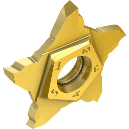 ●強固なクランプシステムと、高剛性チップデザインが高能率加工を実現します。●ホルダーの左右方向から、機上で簡単迅速にチップ交換が可能です。●5コーナー使いチップで経済性に優れています。●溝入れ、突っ切り加工用。●適合被削材：PMKHNS●コ...