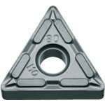 ●耐熱性に優れた超硬母材と新コーティング「MEGACOAT TOUGH」を採用しています。●ステンレス鋼の連続仕上げ加工〜軽断続加工の第一推奨材種です。●被削材:ステンレス鋼、超耐熱合金。●チップ形状：正三角形●耐熱性に優れた超硬母材と新コ...