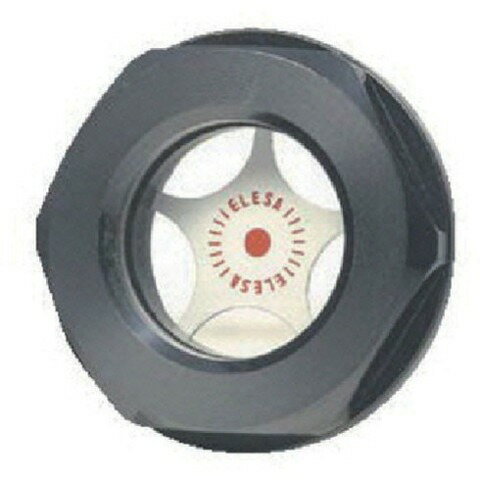 【商品詳細】●ネジ込み取付け●外径(mm)：50●厚さ(mm)：20●二面幅寸法(mm)：46●ねじ寸法：G11/4●ねじ長さ(mm)：11●耐熱温度(℃)：-30〜100材質／仕上●本体：ポリアミド ブラック●窓：特殊透明ポリアミド(PA...