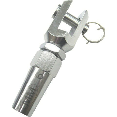 【商品詳細】●ワイヤを現場で取付できます。●ワイヤロープの端末に。●適用ワイヤ径(mm)：6●D(mm)：9●W(mm)：24●H(mm)：13●L1(mm)：46●L2(mm)：42●L3(mm)：13●d(mm)：12.4●(L)(mm...