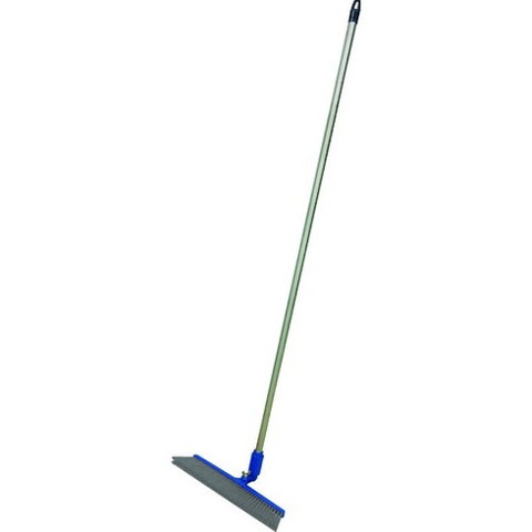 【商品詳細】●金属検出機で検出可能です。●異物混入リスクを低減します。●ブラシ部を直角（90°）に曲げることができるので、機械や棚の下の清掃に最適です。●ステンレス製蝶ボルトとロックナットの組み合わせにより、脱着の容易性はそのままに、脱落が...