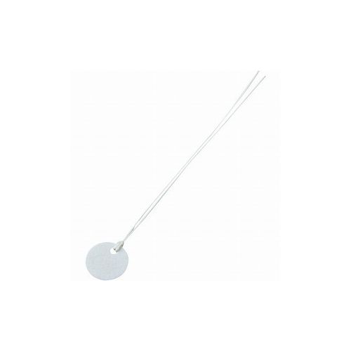 【商品スペック】■特長・様々な用途で使用されているファイバー製の白無地札です。・1枚毎にヒモが付いています。■用途・整理・分類に。■仕様・縦(mm)：20・横(mm)：20・厚さ(mm)：0.9・ヒモの長さ(mm)：110・色：白■仕様2・...