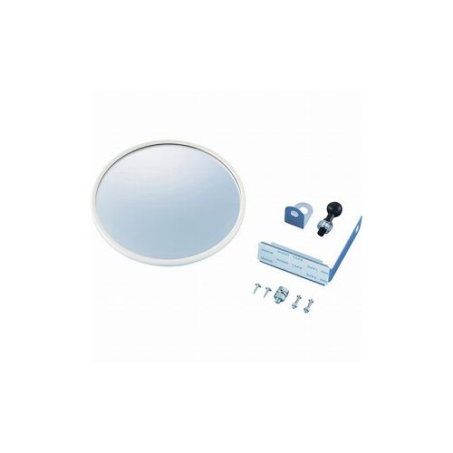 【商品スペック】■特長・設置に穴あけ加工が不要なマグネット固定タイプのミラーです。・鏡面飛散防止加工が施されており安全です。・角度調整が自在で軽量です。■用途・屋内・屋外兼用。・車両の出入り口や通路の安全確認に。・賃貸物件などに。■仕様・幅...